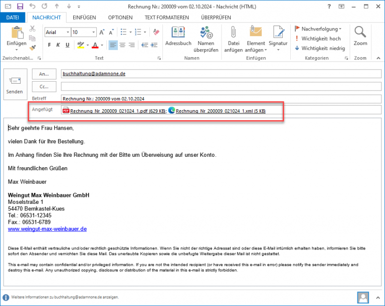 E-Rechnungen erstellen • Anleitung