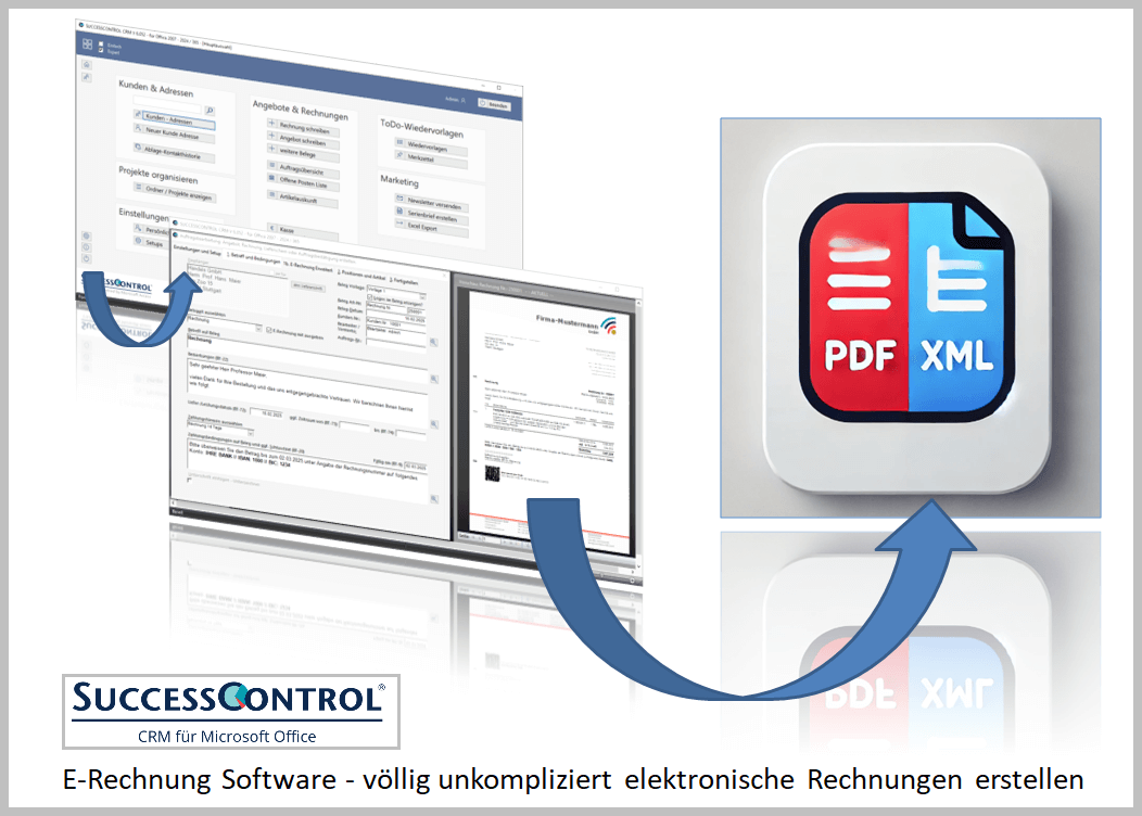 Rechnungsprogramm für E-Rechnung - Rechtssicher & Effizient